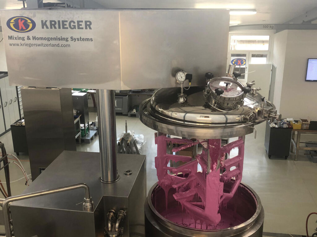 Creams & Ointments - Krieger Mixing & Homogenising Systems